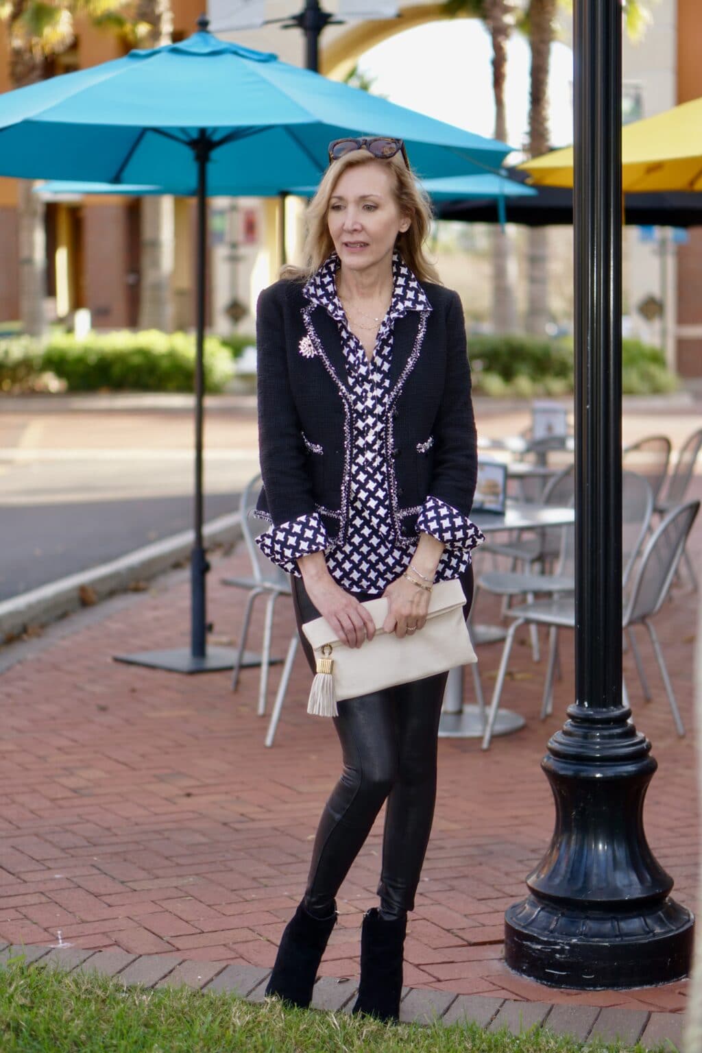 How to Style Leggings for Women Over 50 - Nina Anders